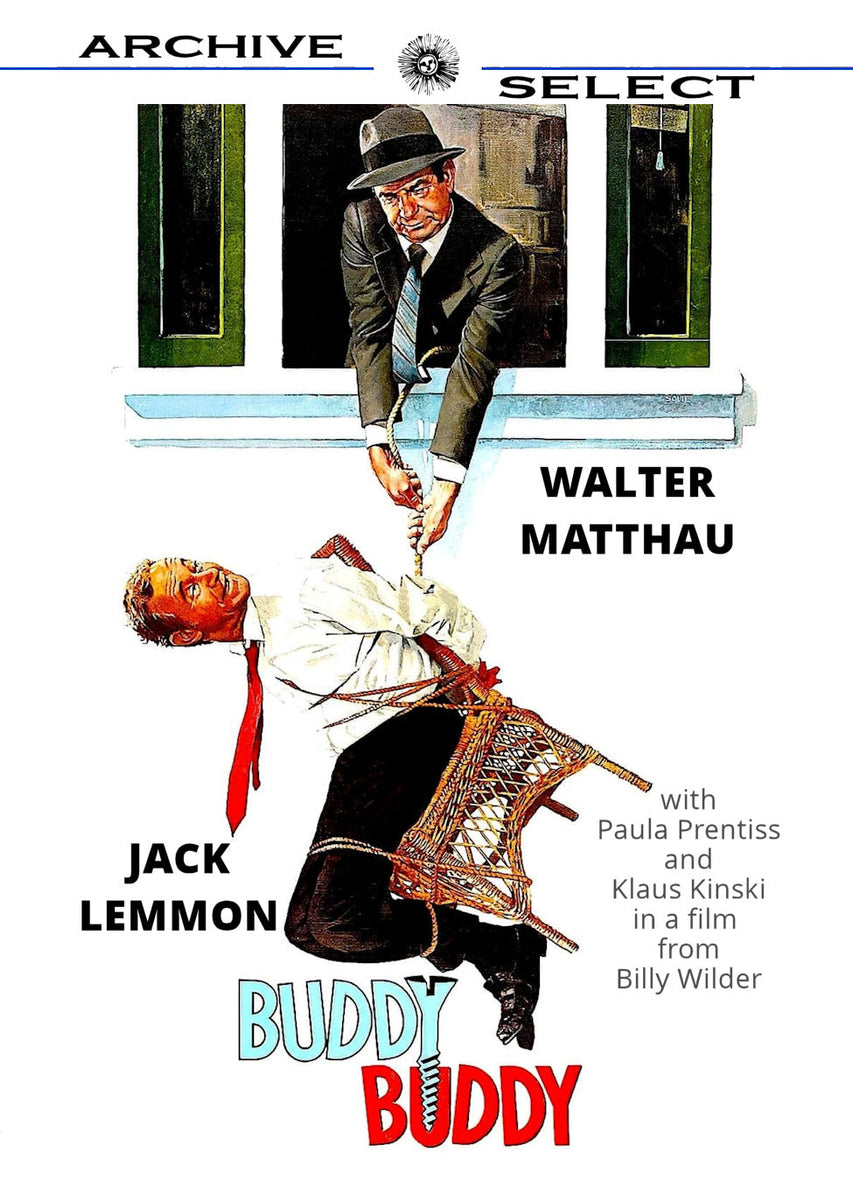 Buddy Buddy (1981) DVD Jack Lemmon, Walter Matthau, Klaus Kinski
