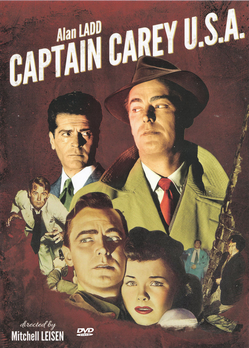 Captain Carey USA (1950) DVD Alan Ladd Francis Lederer Wanda Hendrix