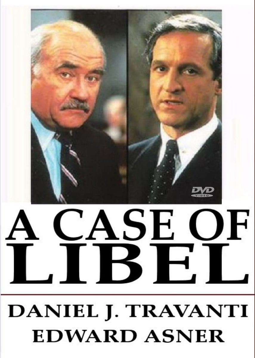 A Case of Libel 1983 DVD Ed Asner Daniel J. Travanti Timely, moving