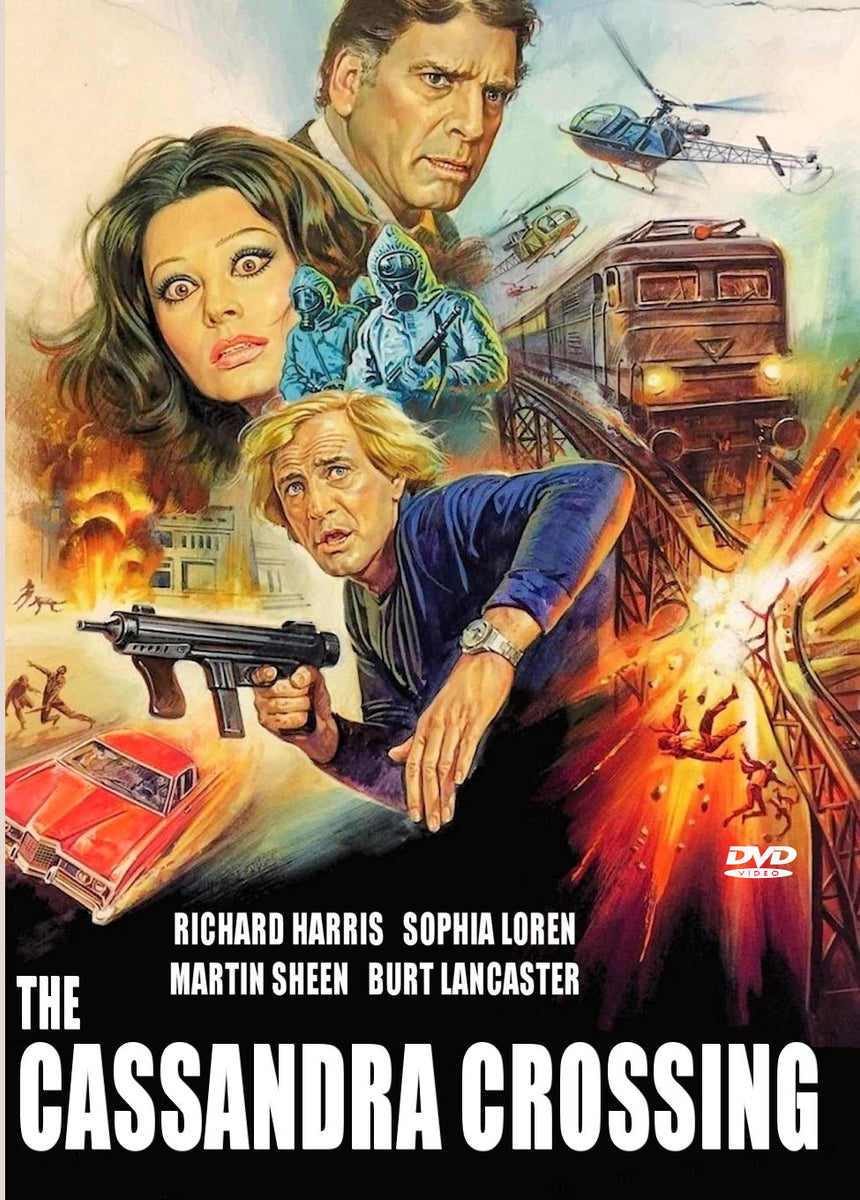 Cassandra Crossing 1977 DVD Sophia Loren Richard Harris Burt Lancaster