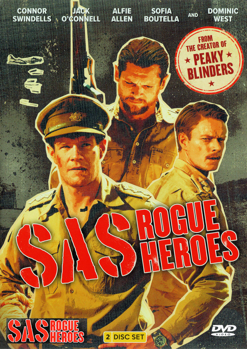 SAS ROGUE HEROES 2022-2025 2 Disc set Connor Swindells Steven Knight