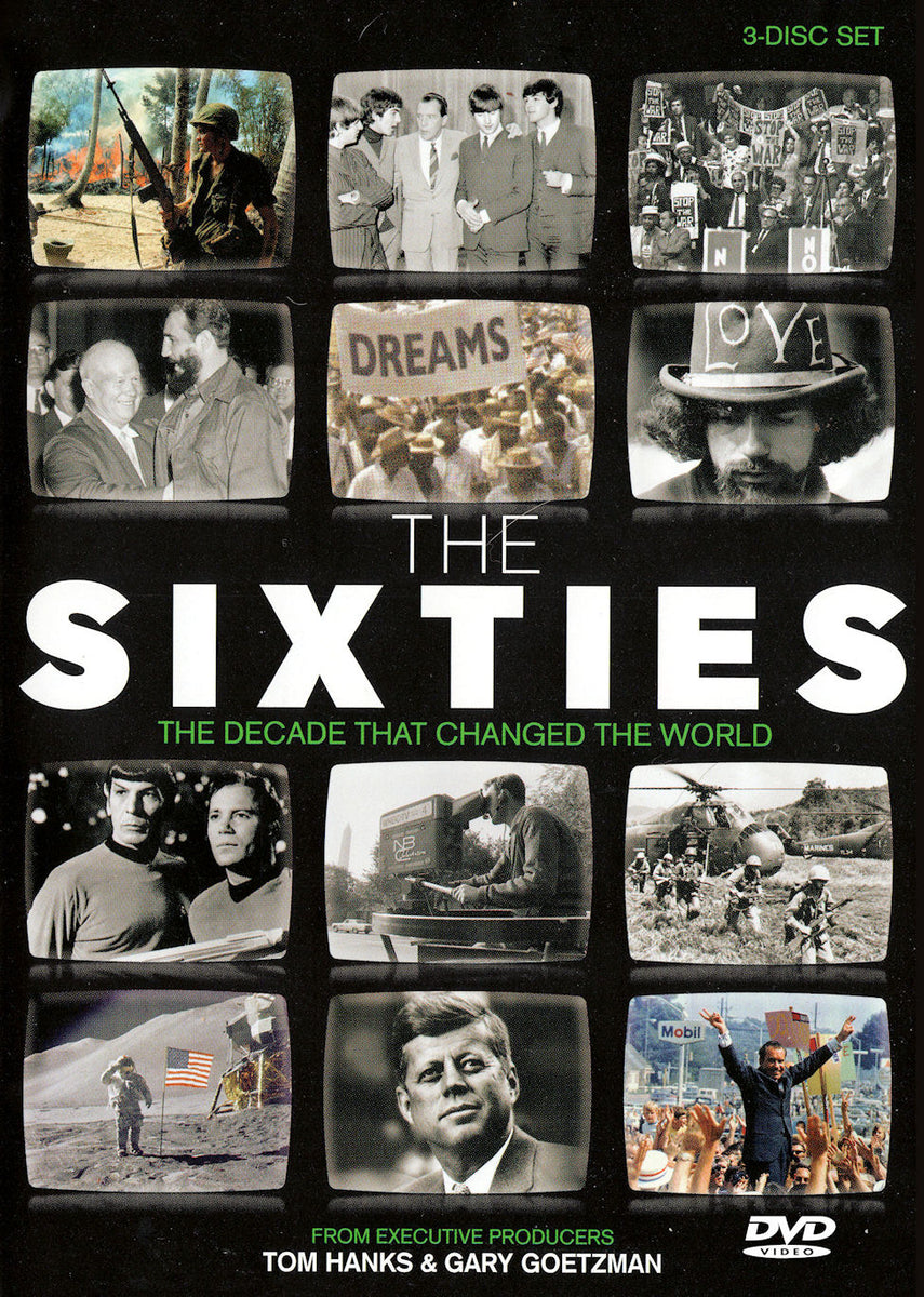 The Sixties 2013-2014 Complete Series 3-Disc set Tom Hanks Dan Rather