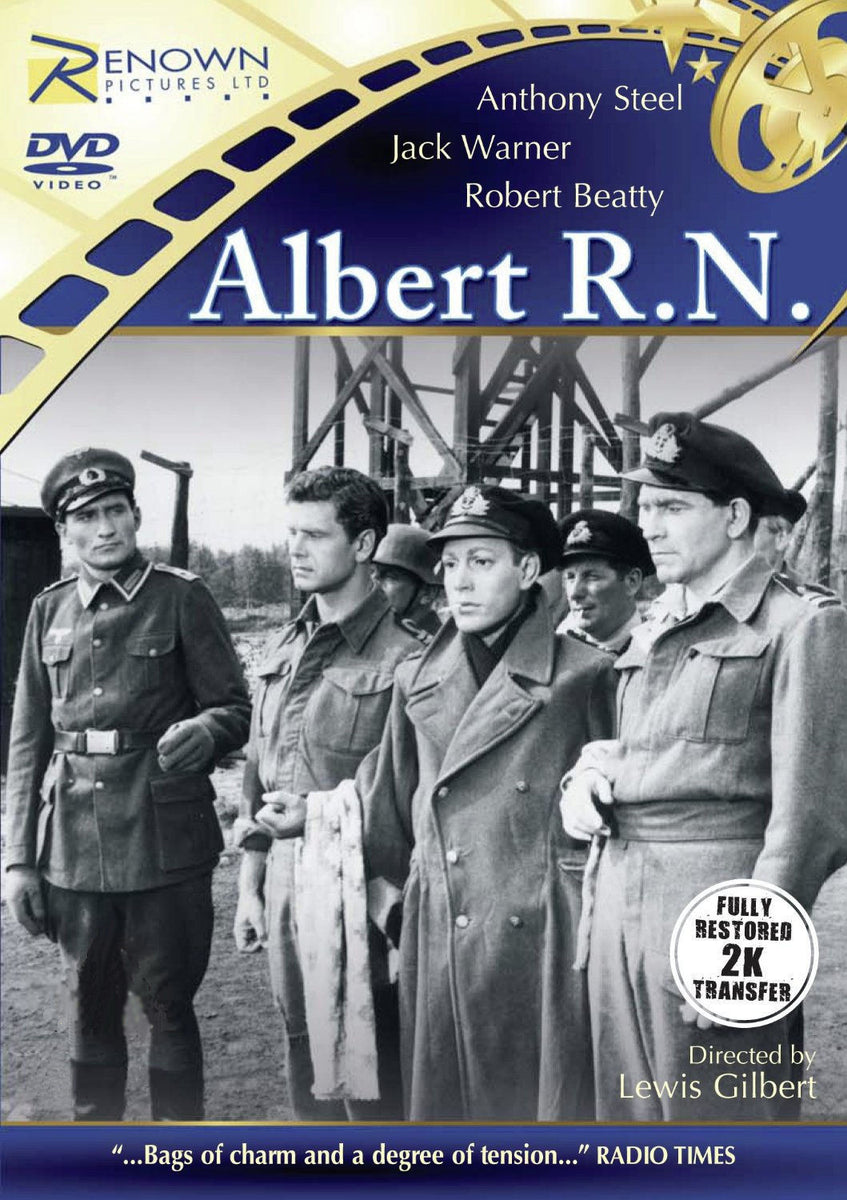 Albert RN 1953 DVD remastered Anthony Steel Jack Warner Robert Beatty
