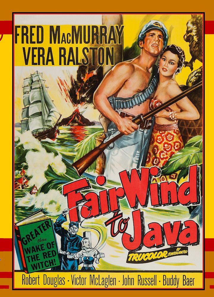 Fair Wind to Java 1953 DVD Fred MacMurray Vera Ralston South Sea