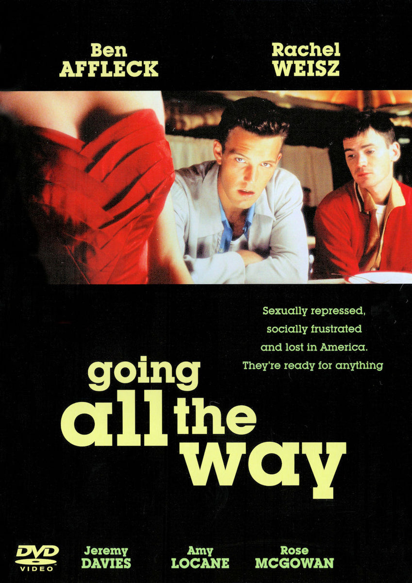 Going All the Way 1997 DVD Ben Affleck, Rachel Weisz, Rose McGowan